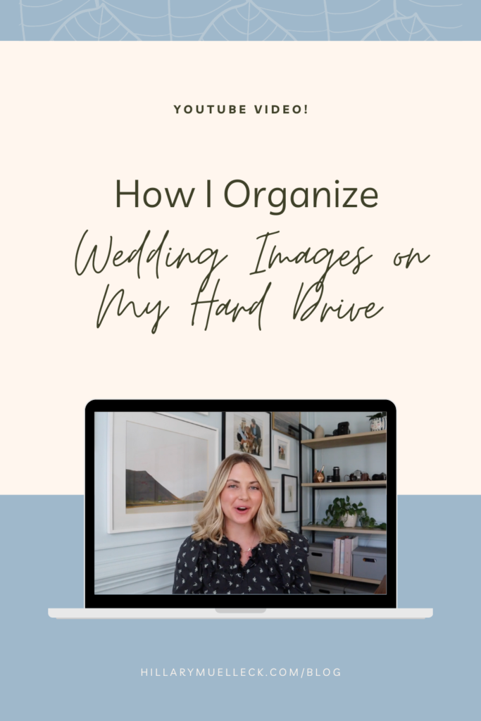 How to Organize Wedding Images on Your Hard Drive